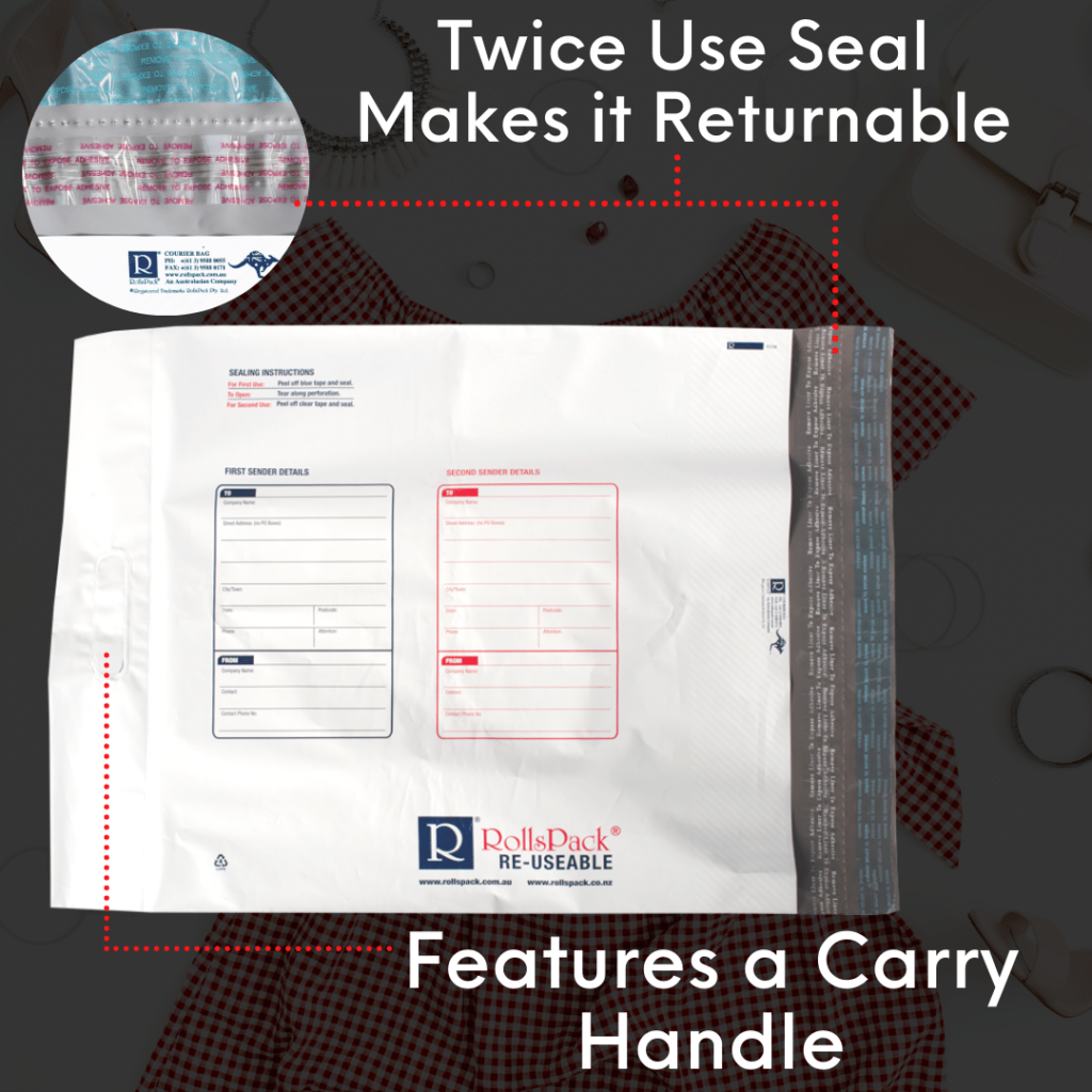 RollsPack - Boomerang Returnable Mailers - Buy Online